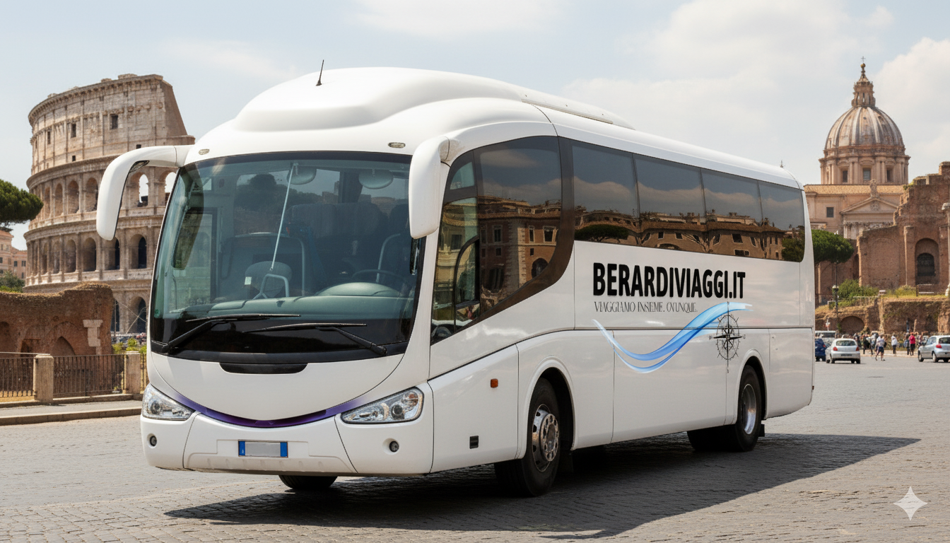 Noleggio Bus Roma 2026: Berardi Viaggi, Agenzia Leader